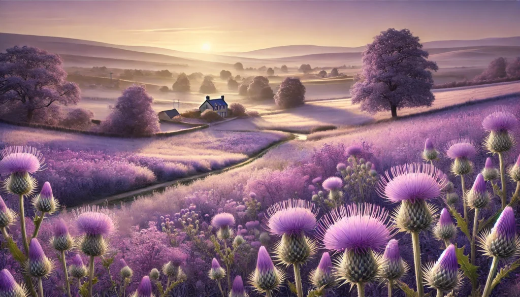 Warna Thistle: Sentuhan Elegan dalam Berbagai Aspek - Warna Vortixel