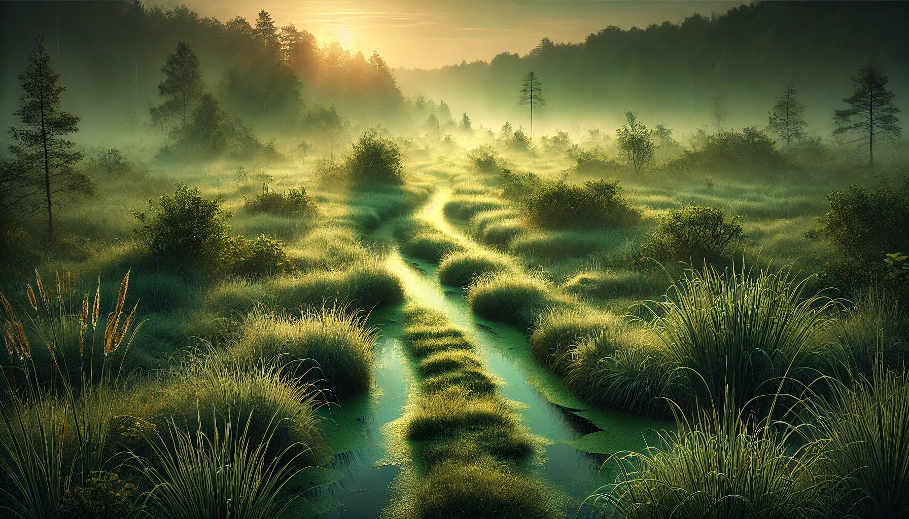 Quagmire Green: Warna Alam yang Earthy dan Bikin Tertarik - Warna Vortixel